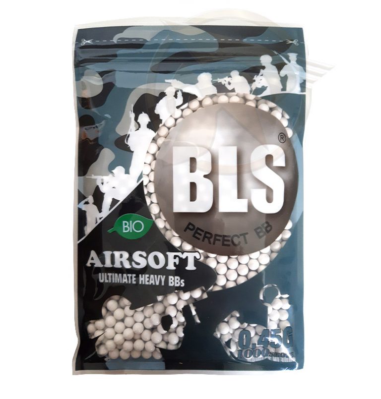BLS .45g Bio B.B 1000rds White - The Arena
