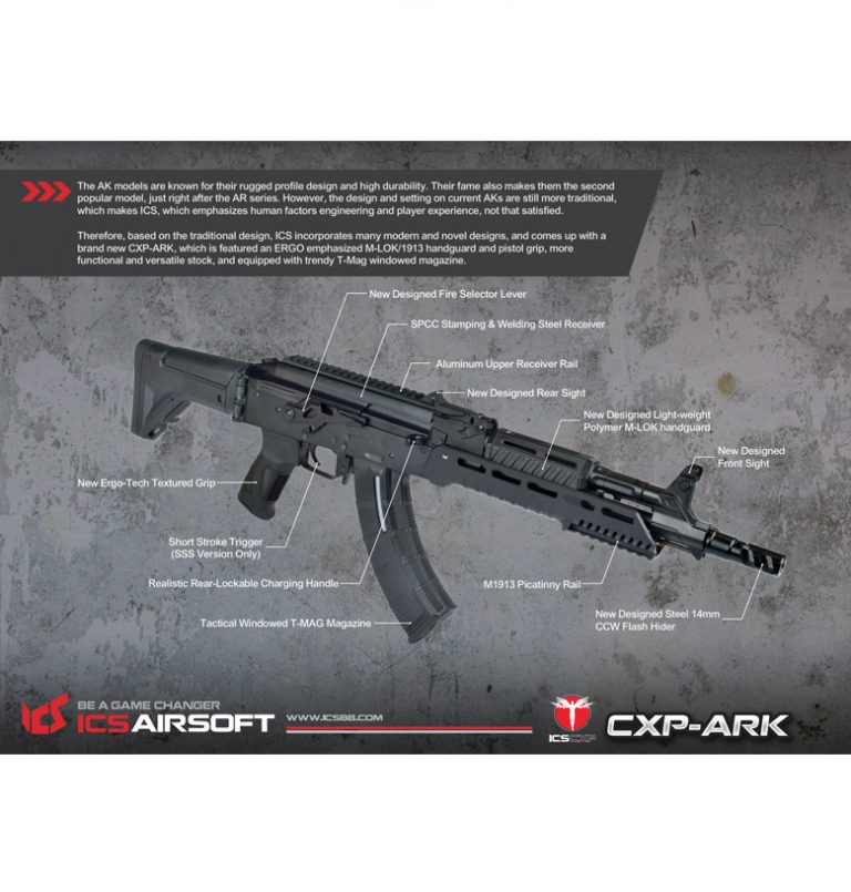 ICS CXP-ARK (OD) Combo - The Arena